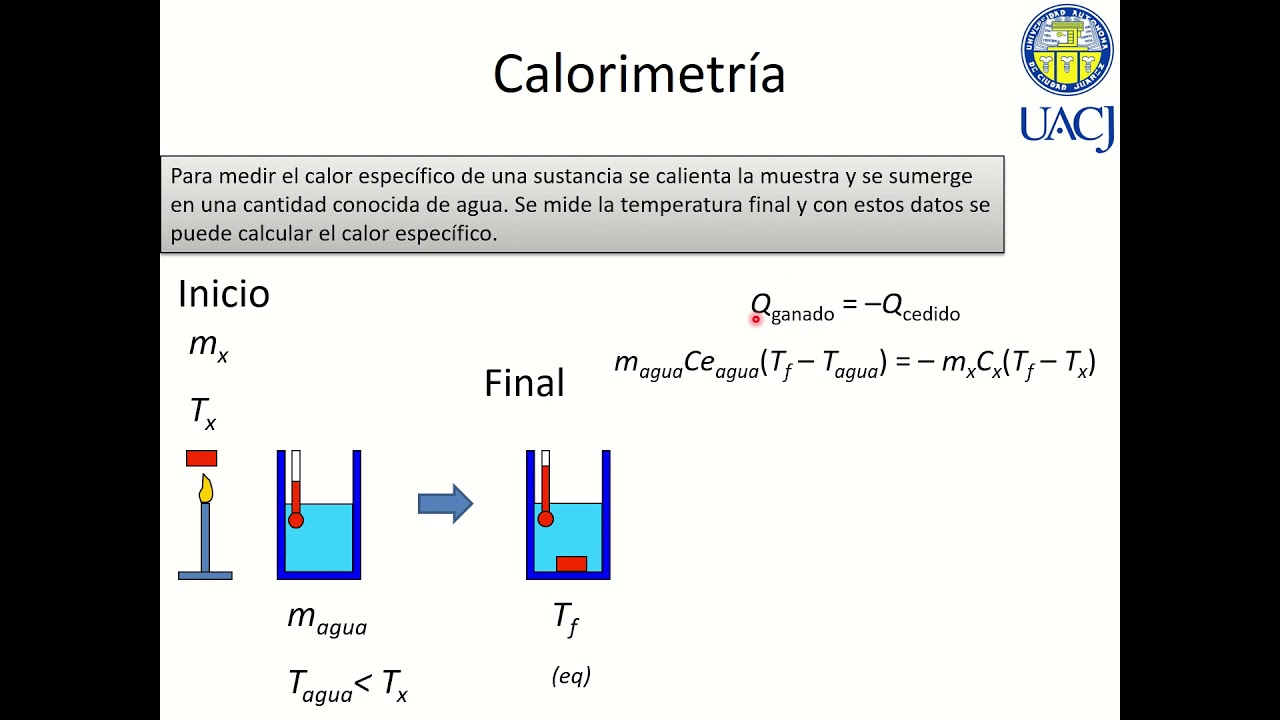 Teoría de la calorimetría: todo lo que necesitas saber ★ Teoría Online